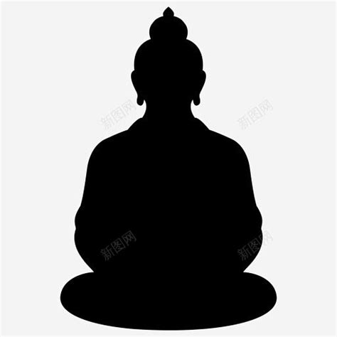 佛灵性冥想图标 UI图标 设计图片 免费下载 页面网页 平面电商 创意素材