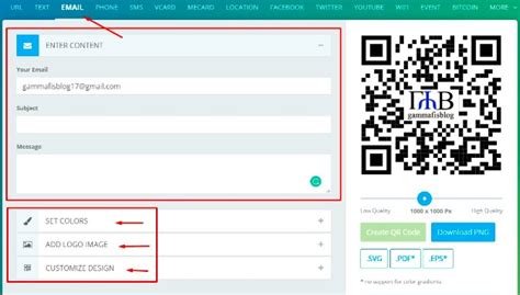cara membuat qr code sendiri berisi gambar atau logo gammafis blog