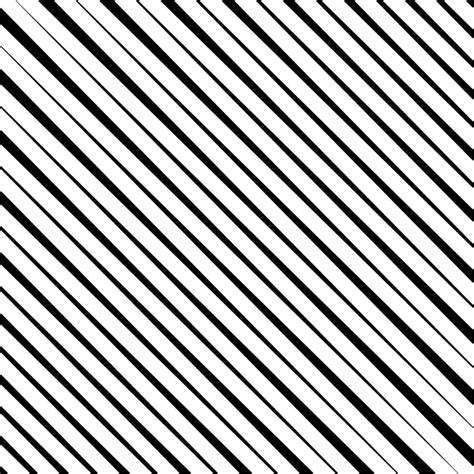 Halftone Black Diagonal Lines Repeat Straight Stripes Lines Seamless