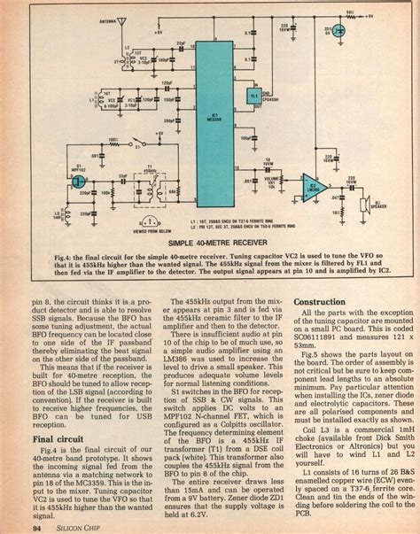 Click To Enlarge Ham Radio Electronic Circuit Projects Radio Design