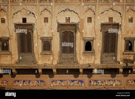 Old Haveli Architecture Mandawa Shekawati Region Rajasthan India