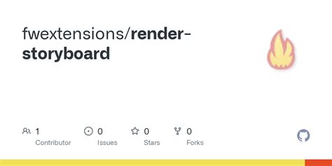 Github Fwextensionsrender Storyboard