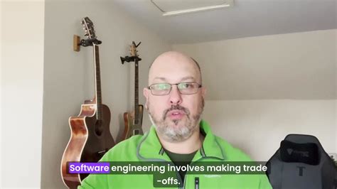 John Crickett On Linkedin Software Engineering Involves Making Trade Offs To Do That You Need