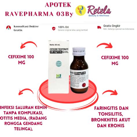 Jual Cefixime Dry Sirup 30 Ml Shopee Indonesia