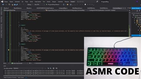 Asmr Programming Studycode With Me No Talking Youtube