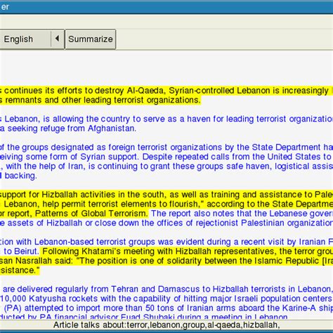 open text summarizer alternatives and similar software