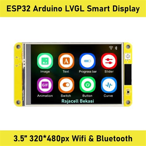 Jual Esp32 Arduinoo Lvgl Smart Display 35 320480px Touch Wifi