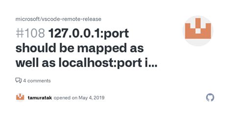127001port Should Be Mapped As Well As Localhostport In Webview · Issue 108 · Microsoft