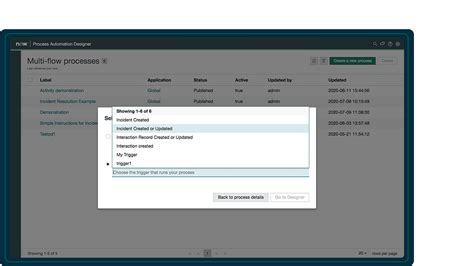 Process Automation Designer No Code Workflows Servicenow