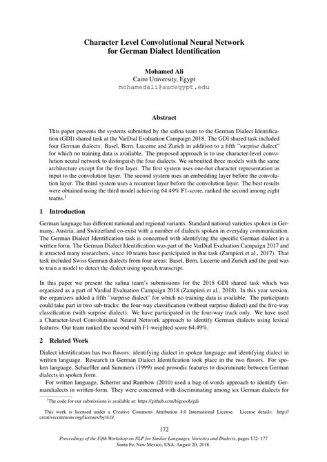 Pdf Character Level Convolutional Neural Network For Arabic Dialect