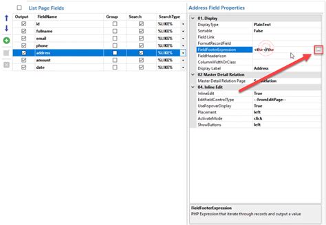 Quick Steps For Understanding The List Page Field Footer Expression