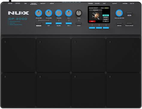 Перкуссионный сэмплер NUX DP-2000 - купить в Москве и Санкт-Петербурге ...