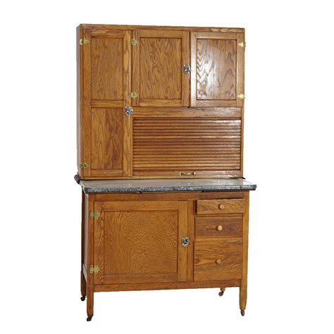 Antique Oak Hoosier Kitchen Cabinet C1920 At 1stdibs Hoosier Cabinet