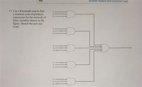 Solved Boolean Algebra And Computer Logic Use A Karnaugh Chegg Com