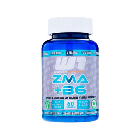 Ripley - ZMA +VITAMINA B6 60 CAPSULAS