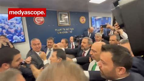 Chp Ve Akp Li Vekiller Kavga Etti V Deo