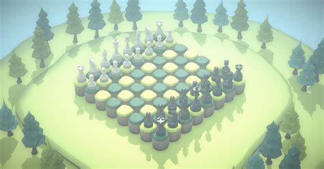 Flatpoly Chess And Checkers 3d Props Unity Asset Store