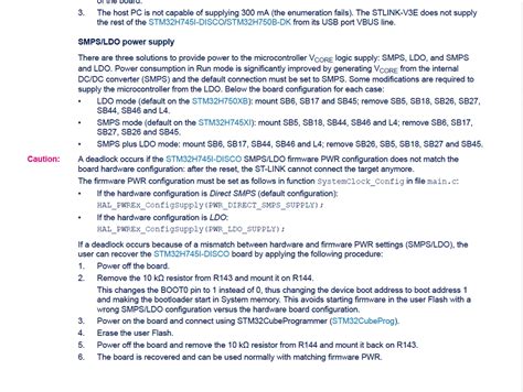 Solved Deadlock On Stm32h745i Disco Board And It Throws E Stmicroelectronics Community