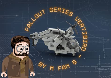 Lego Moc Vertibird Fallout Series By M Fan 8 Rebrickable Build With Lego