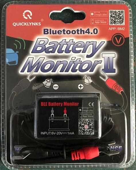 BM2 Bluetooth Battery Voltage Monitors