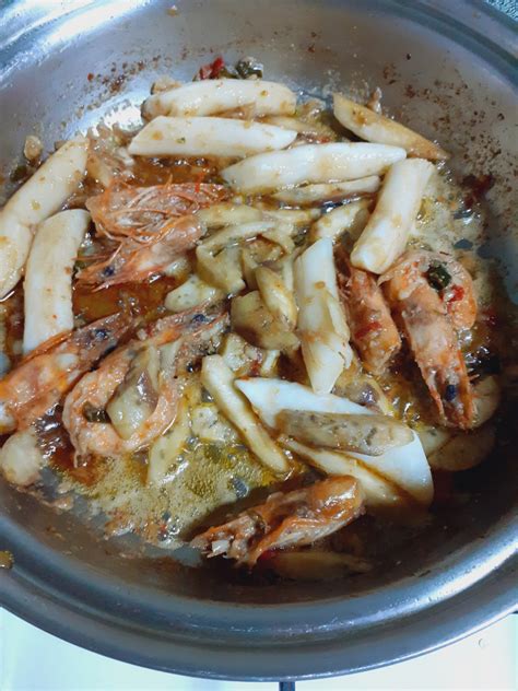 새우 마늘볶음 고급요리