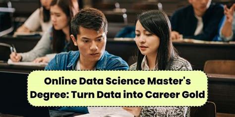 Online Data Science Masters Degree Turn Data Into Career Gold Homeo Upay