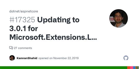 Updating To 3 0 1 For Microsoft Extensions Logging EventLog Getting