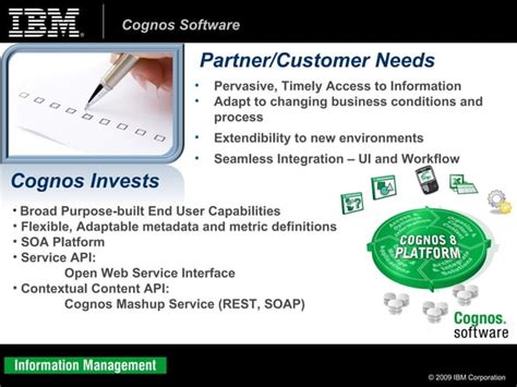 Ibm Cognos Mashup Service Overview Ppt Computing Technology And Computing