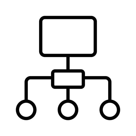 Hierarchy Icon Design Flowchart Workflow Icon 47632213 Vector Art At Vecteezy