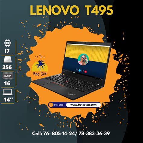 Lenovo Thinkpad T495 Bët Sèt