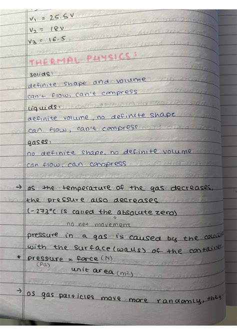 SOLUTION Thermal Physics Notes Igcse Studypool