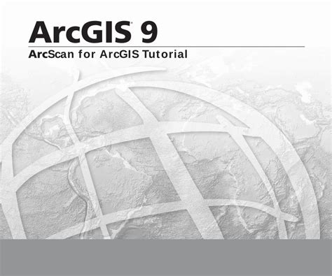 Pdf Arcscan For Arcgis Tutorial