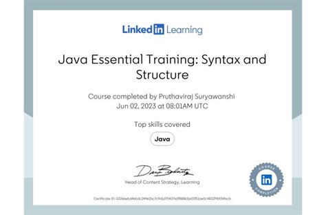 Day9 Java Learning Linkedinlearning Corejava Javadeveloper Towardsfuture Pruthaviraj