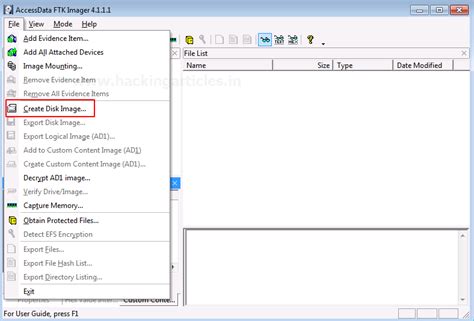 Create Forensic Image With Ftk Imager [step By Step] 48 Off