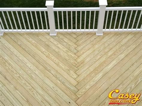 Decking And Board Patterns Casey Fence And Deck LLC