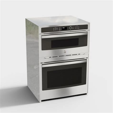 Dual Layer Built In Oven 3d Model For Modern Kitchens