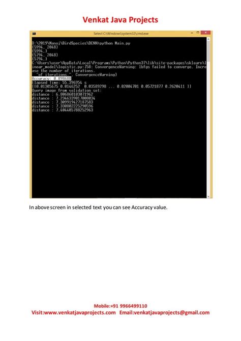 Bird Species Identification Using Deep Learning Docx Birdwatching Hobbies And Interests