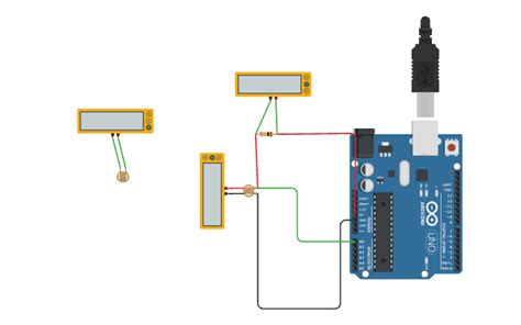 Circuit Design Mod 3 Part 6 Photoresistor Voltage Divider Tinkercad