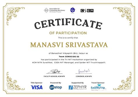 Manasvi Srivastava On Linkedin Hackathon Teamwork Innovation Techforgood Trinit Unstop