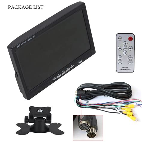 Buy 2018 7 Inch Hd 4 Split Screen Car Monitor 4