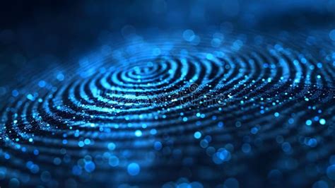 Fingerprint Image For Police Identification And Forensic Investigation Concept Forensic Science