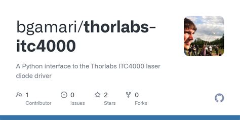 Github Bgamari Thorlabs Itc A Python Interface To The Thorlabs