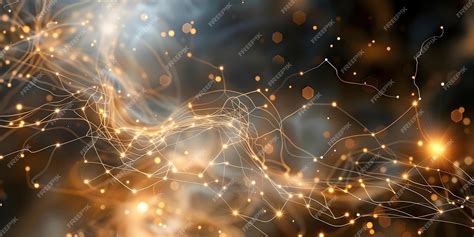 Premium Photo Visual Representation Of Neural Network For Machine Learning Concept Neural