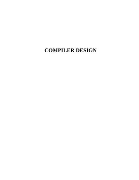 compiler lesson plan docx