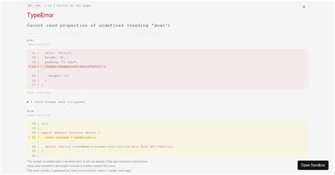hook material demo forked codesandbox