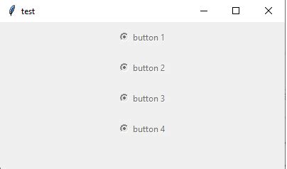 How To Add A RadioButton In Tkinter In Python