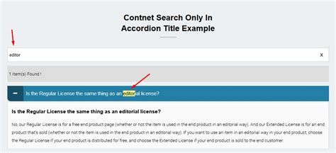 bwl searchable accordion jquery plugin by xenioushk codecanyon