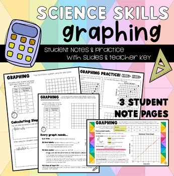 Science Skills Graphing Notes Practice By LAF Science TPT