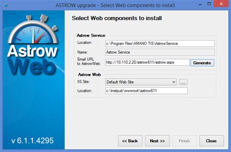 When Upgrading Astrow Components