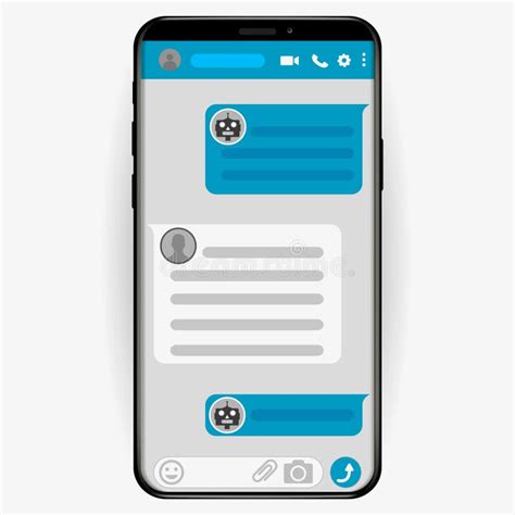 Chatbot With Question Mark Icon Concept Black Chat Bot Or Chatterbot Service Of Online Support